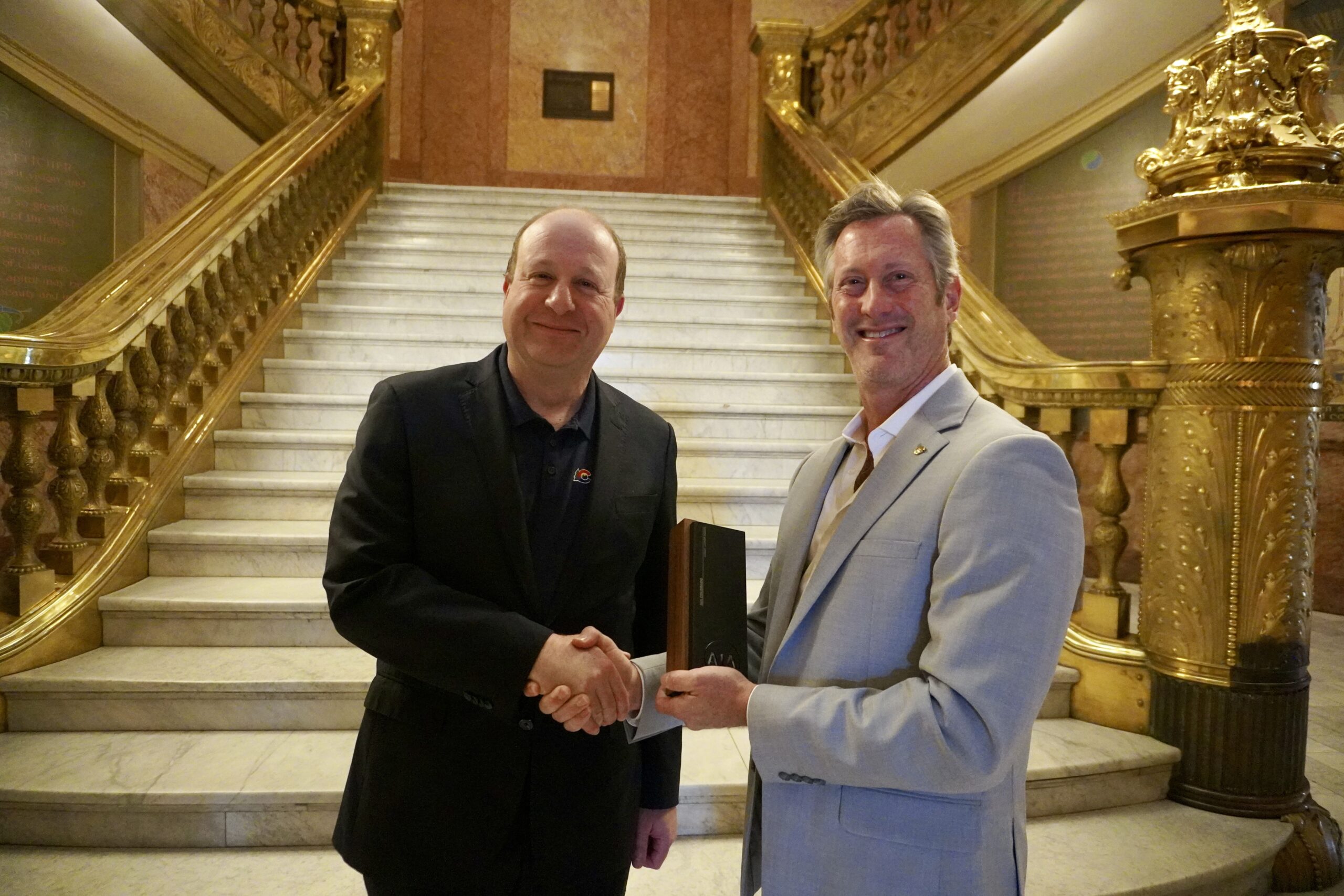 2025 President's Award • Gov. Jared Polis - AIA Colorado