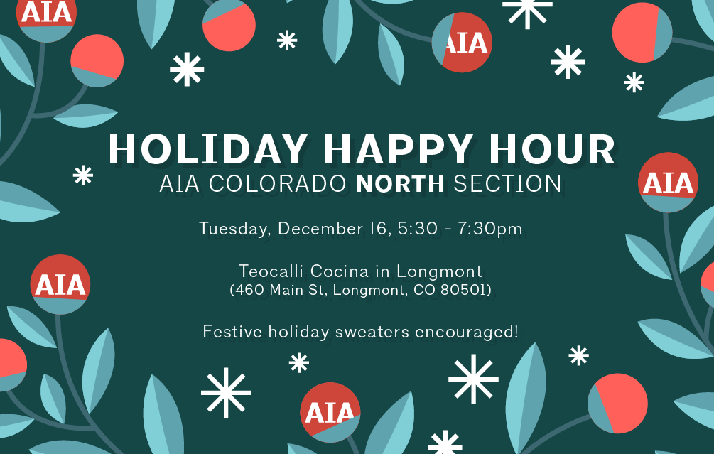 North Section Holiday Happy Hour - AIA Colorado